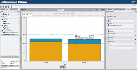 How To Do Stacked Bars To 100 In Va Sas Support Communities