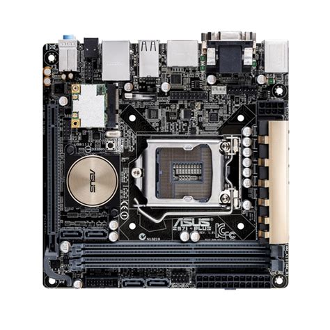 Asus Z97i Plus Mini Itx Lga1150 Cpu Intel Core I3 I5 I7 Compatible