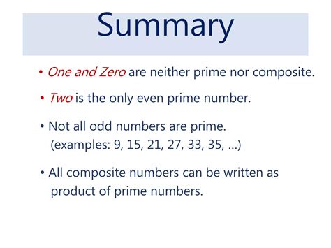 Prime And Composite Numbers Ppt