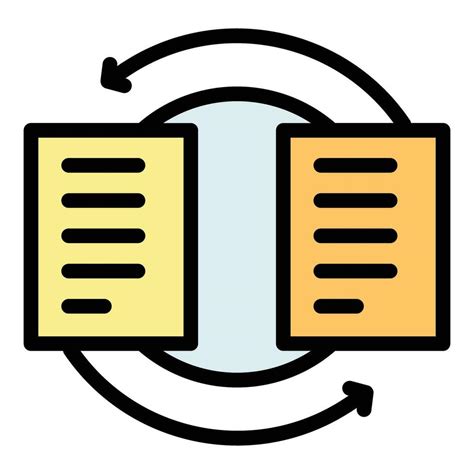 Convert Document Icon Vector Flat 25507393 Vector Art At Vecteezy