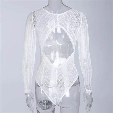 Кружевное лоскутное боди с открытой спиной черного белого цвета Сексуальное Тонкое летнее боди