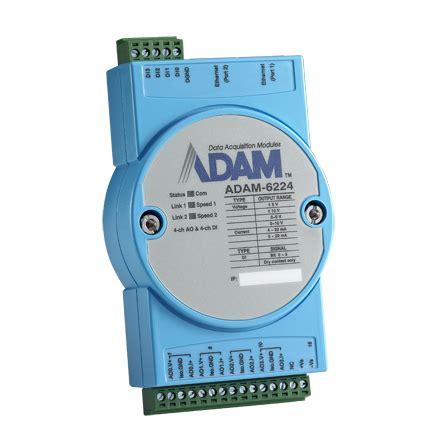 Advantech ADAM AE Ch Isolated Analog Output Modbus TCP Module