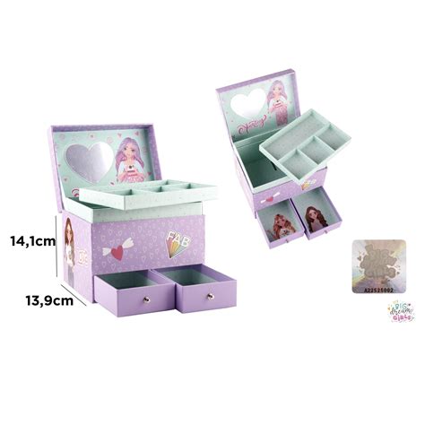 ОДМ Bd010 Шкатулка для украшений для девочек Big Dreams Поставщик Фабрика Main Paper