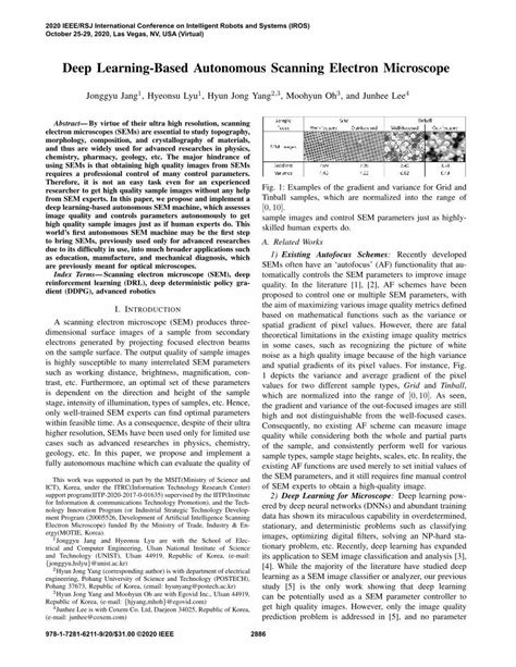 PDF Deep Learning Based Autonomous Scanning Electron Microscope DOKUMEN TIPS