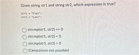Solved Given String Str 1 ﻿and String Str 2 ﻿which
