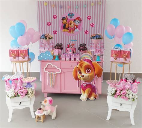 Fiesta De Skye De Paw Patrol Guía Para Su Decoración Decoracion