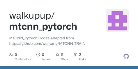GitHub Walkupup Mtcnn Pytorch MTCNN Pytorch Codes Adapted From Https