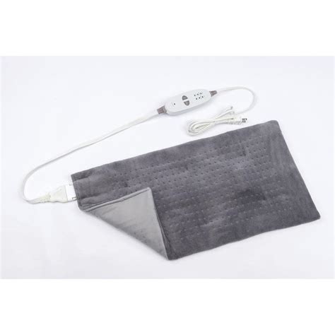 Calming Heat 12 In X 24 In Massaging Weighted Heating Pad Cwt05112