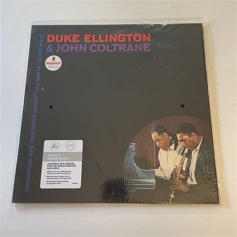 Duke Ellington Duke Ellington And John Coltrane New Vinyl Lp Mm Slow
