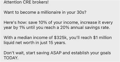 You Mean All I Have To Do To Save Up A Million Is To Have An Extremely