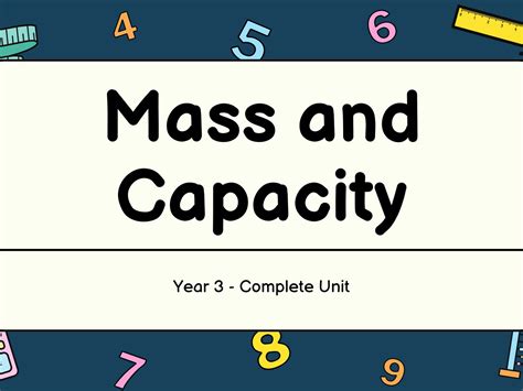 White Rose Maths Year 3 Mass And Capacity 7 Lesson Bundle Teaching Resources