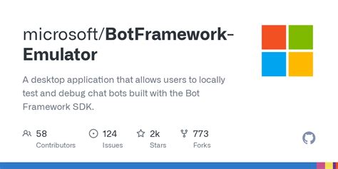 Github Microsoftbotframework Emulator A Desktop Application That Allows Users To Locally