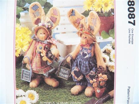 Uncut Mccalls Crafts 8087 Pattern For 16 Mom And Etsy