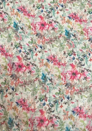 White Natural Crepe Printed Fabric At ₹ 100meter मुद्रित क्रेप का