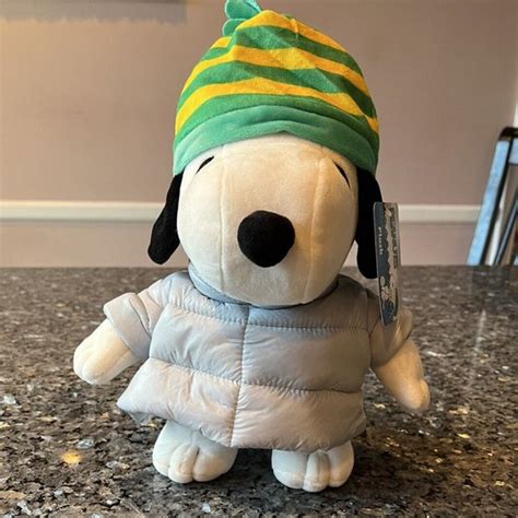 Peanuts Toys Peanuts Snoopy Puffer Jacket 223 Cvs Christmas Holiday Plush As Seen On Tiktok