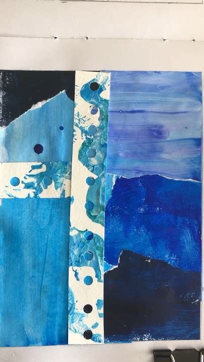 100 Day Collage Challenge 👩🏻‍🎨 Day 14 Year Of Blue Challenge Pt 115