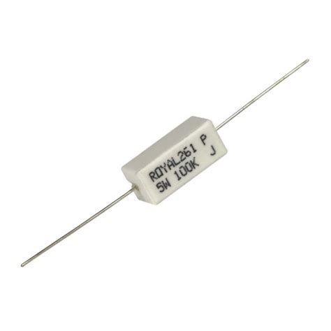 100k Ohm 5watt Ceramic Resistor Seven Industrial Automation