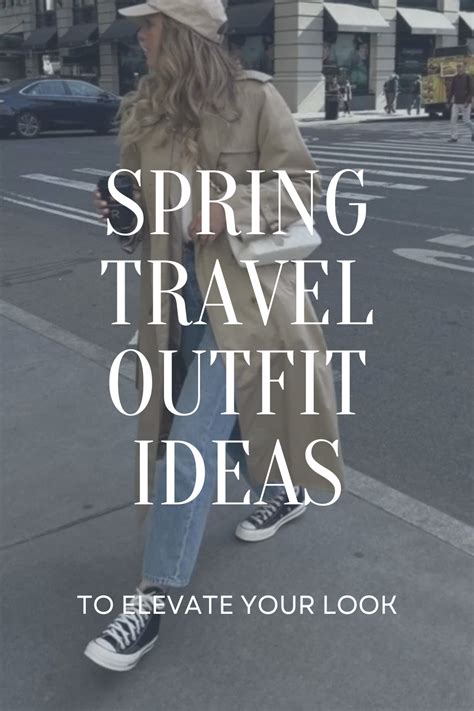 Chic Spring Travel Outfits To Recreate The Gray Details