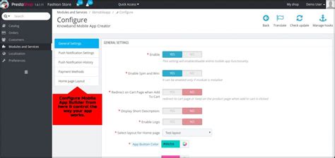 Prestashop Mobile App Builder Installation Using Ftp Knowband