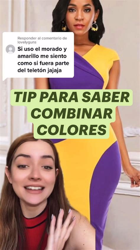 Tip Para Saber Combinar Colores Vestidos De Moda Para Mujer Combinar