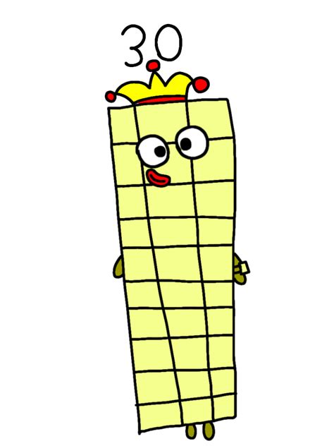 Numberblocks Thirty With My Program Style Rigs By Murphythepirategirl