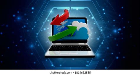 3d 렌더링 기술 클라우드 컴퓨팅 스톡 일러스트 1814632535 Shutterstock