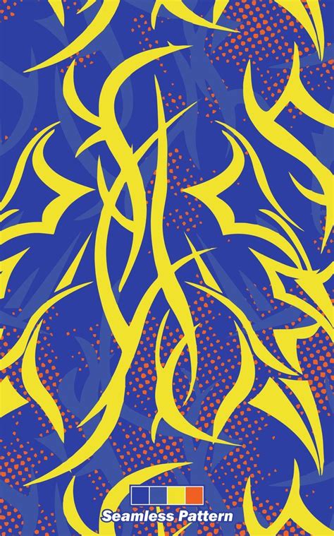 Abstract Pattern For Sublimation Design