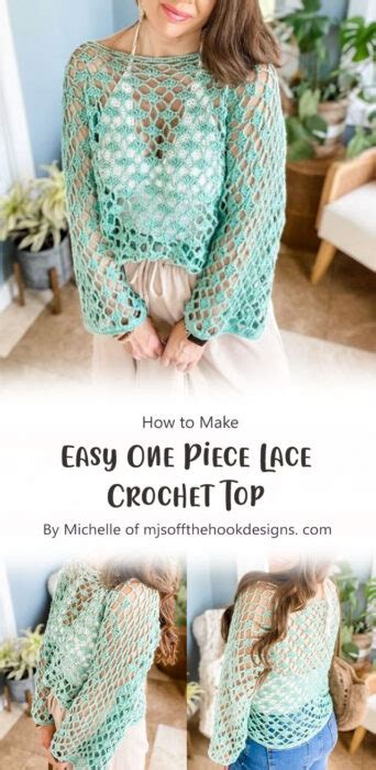 Pretty Lace Top Free Crochet Pattern Ideas