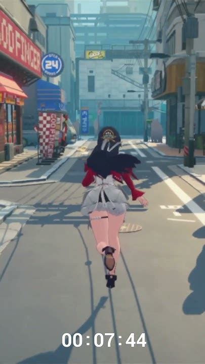 Astra Yao Walk And Run Animation Zenless Zone Zero Zzz Youtube