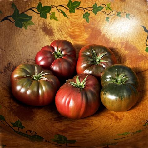 Black Krim Heirloom Tomato Seeds Organic Black Tomatoes