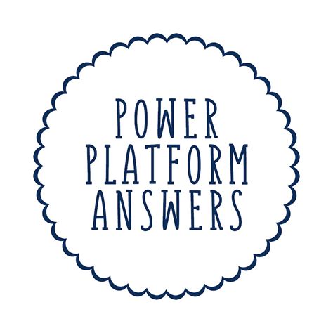 Power Platform Answers Youtube