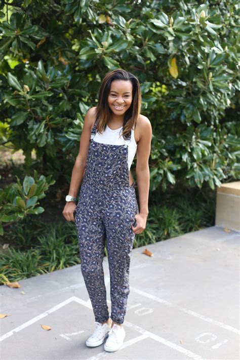 Patterned Overalls Styld Grace