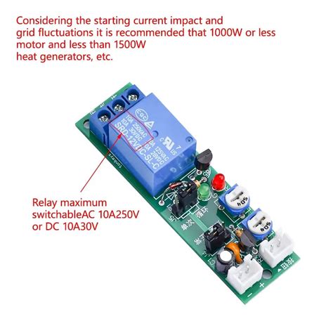 JK11 Adjustable Cycle Timer Delay On Off Switch DC 5V 24V