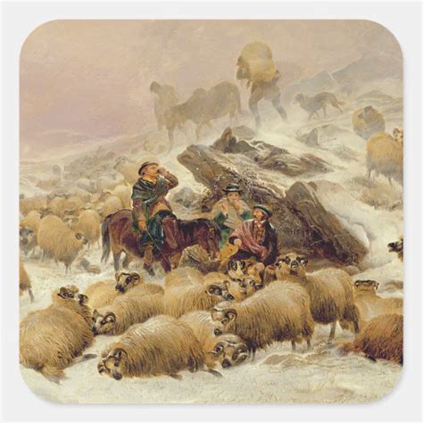 The Warmth Of A Wee Dram Square Sticker Zazzle