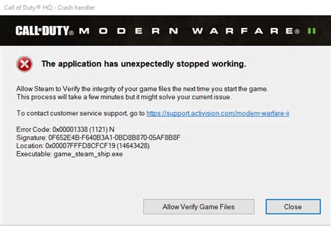The Past Several Times I Have Tried To Launch The Game I Have Been Met With This Error