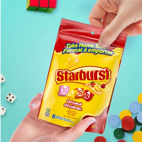 Starburst Chewy Candy Original Take Home Bag 320 G Voilà Online