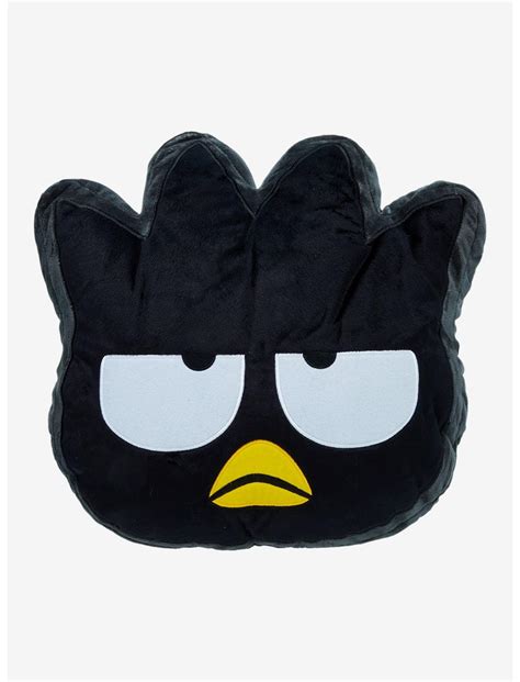 Badtz Maru Face Figural Pillow Hot Topic