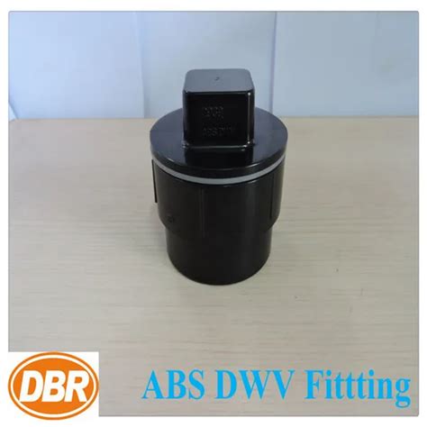 Female Cleanout Adapter With Plugseries Abs Dwv Fitting Inch 3