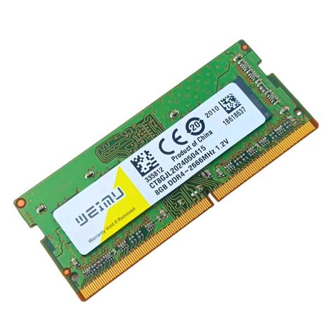 Memoria Ram Ddr4 8gb 2666mhz Pc Portatil Laptop Gamer 1 2v