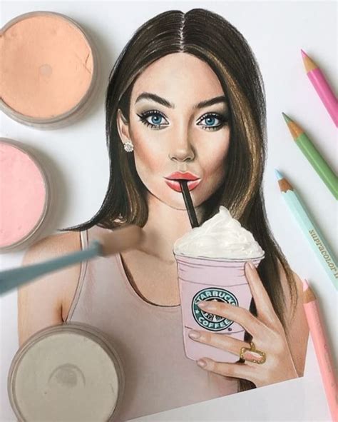 process настроение Teenage drawings Makeup drawing Girly art