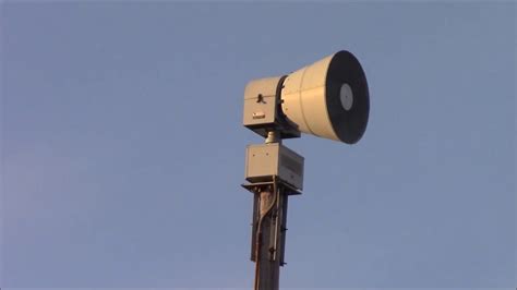 Fs 2001 Dc Roundback Siren Test Racine Wi 1 6 18 Youtube