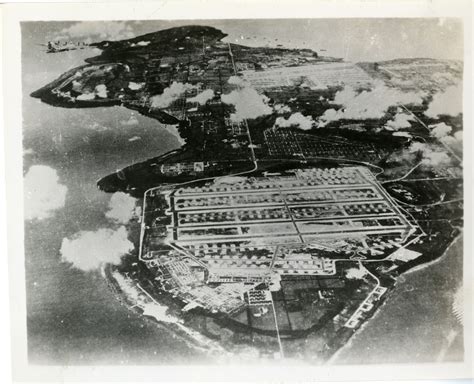 Aerial View Of North Field Tinian The Digital Collections Of The