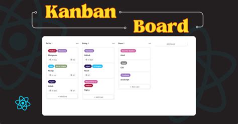 Github Doubtcrackkanban Board The Kanban Board Reactjs Application Is A Dynamic Project