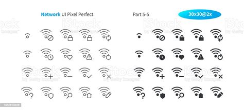 네트워크 Ui 픽셀 완벽 한 잘 만들어진 벡터 얇은 선 및 고체 아이콘 30 2 그리드 웹 그래픽 및 애플 리 케이 션에 대 한 X 최소한의 간단한 그림 55 부 가리기에