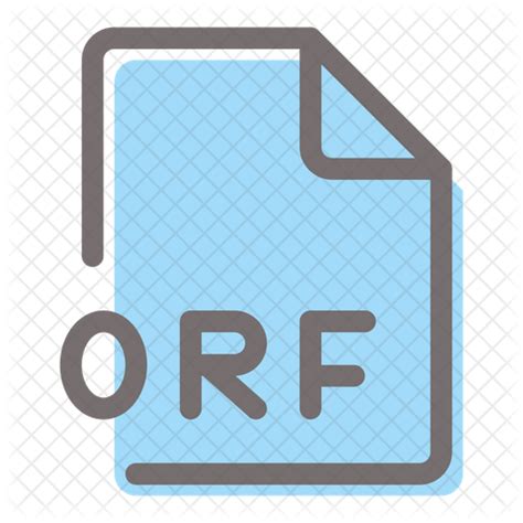 Orf Icon Download In Colored Outline Style