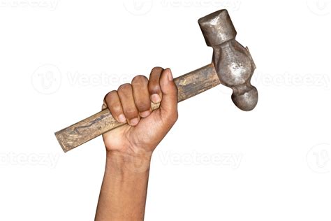 Mão Homem Segurando Martelo Em Fundo Png 10063635 Png