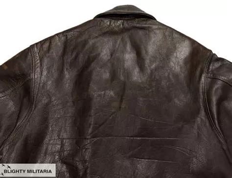 Original Ww2 American Usaaf A2 Leather Flying Jacket By Roughwear In