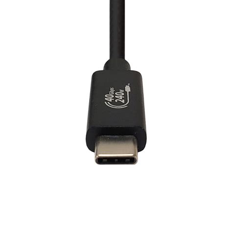 Usb4 Type C Male To Type C Male Cable 240w Erp Usb If Certified Bl