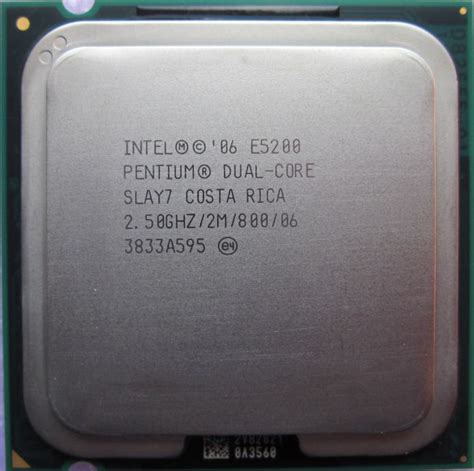Intel Pentium E M Cache GHz MHz FSB Socket