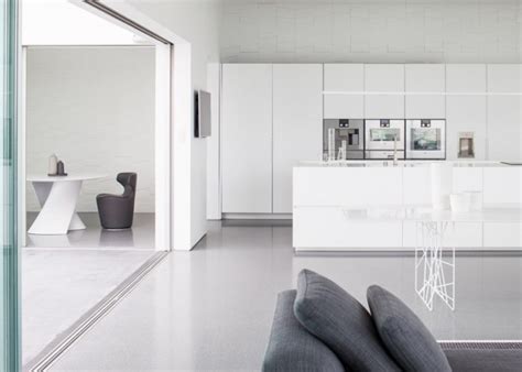 Geometric Panels Create Textured Walls In Apartment By Pitsou Kedem